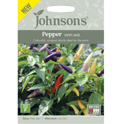 Johnsons Pepper (Hot) Jazz Seeds