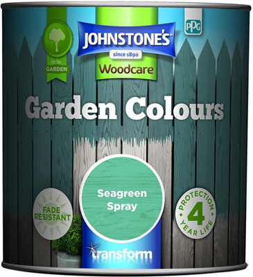 Johnstone's Garden Colours Seagreen Spray 1L | DIY at B&Q