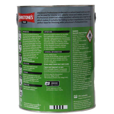 Johnstone's Professional Undercoat Post Office Red