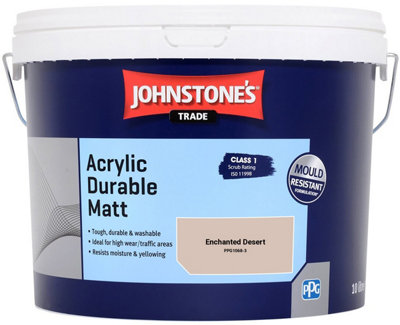 Johnstone's Trade Acrylic Durable Matt Walls & Ceilings Emulsion Paint ...