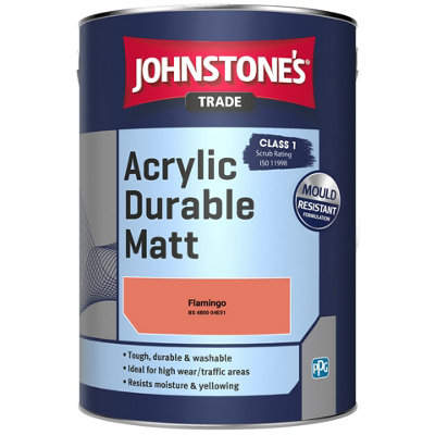 Johnstone's Trade Acrylic Durable Matt Walls & Ceilings Emulsion Paint ...