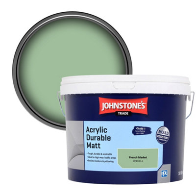Johnstone's Trade Acrylic Durable Matt Walls & Ceilings Emulsion Paint ...