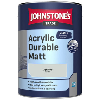 Johnstone's Trade Acrylic Durable Matt Walls & Ceilings Emulsion Paint ...