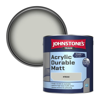 Johnstone's Trade Acrylic Durable Matt Walls & Ceilings Emulsion Paint ...
