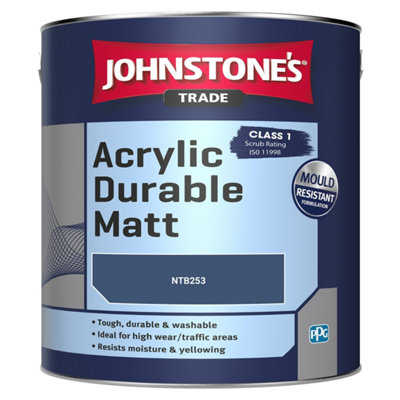 Johnstone's Trade Acrylic Durable Matt Walls & Ceilings Emulsion Paint ...