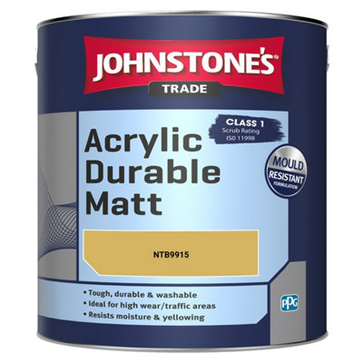 Johnstone's Trade Acrylic Durable Matt Walls & Ceilings Emulsion Paint ...