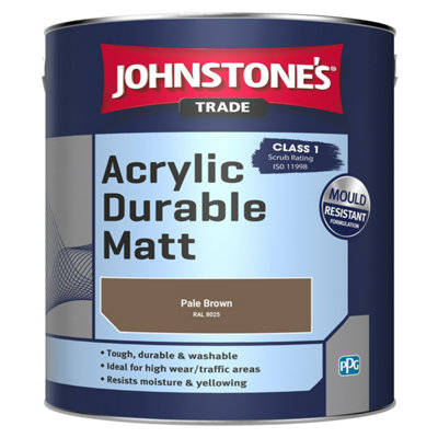 Johnstone's Trade Acrylic Durable Matt Walls & Ceilings Emulsion Paint ...