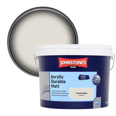 Johnstone's Trade Acrylic Durable Matt Walls & Ceilings Emulsion Paint ...