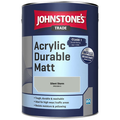 Johnstone's Trade Acrylic Durable Matt Walls & Ceilings Emulsion Paint ...