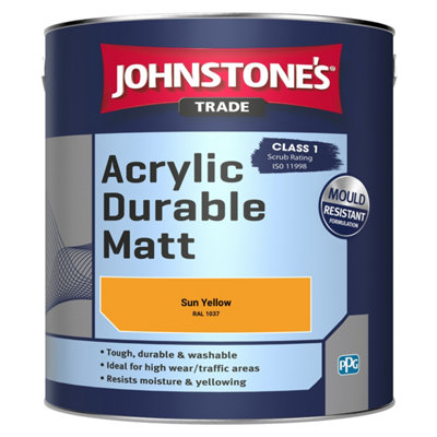 Johnstone's Trade Acrylic Durable Matt Walls & Ceilings Emulsion Paint ...