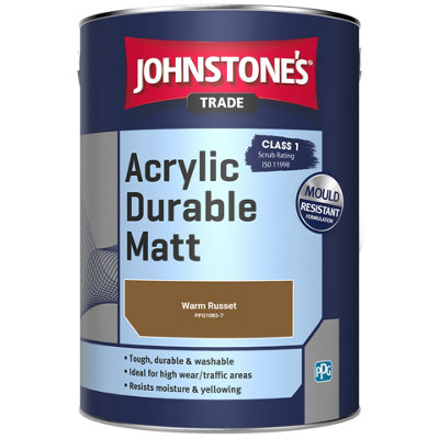 Johnstone's Trade Acrylic Durable Matt Walls & Ceilings Emulsion Paint ...