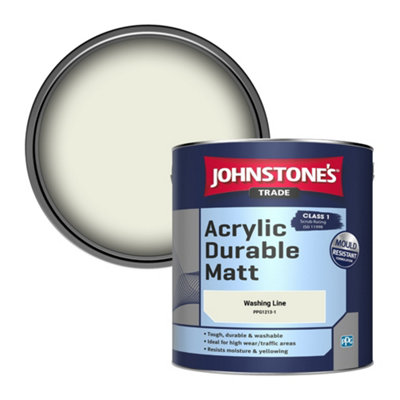 Johnstone's Trade Acrylic Durable Matt Walls & Ceilings Emulsion Paint ...