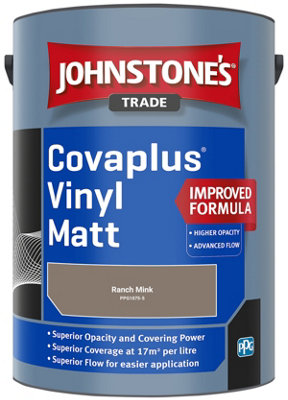 Johnstone's Trade Covaplus Vinyl Matt Walls & Ceilings Emulsion Paint ...