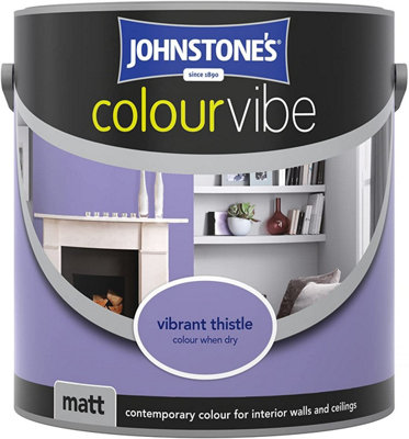 Johnstone's Wall & Ceiling Vibrant Thistle Matt 2.5L Paint