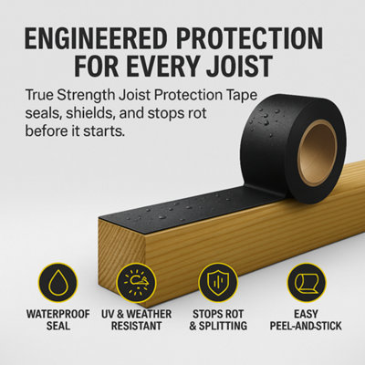 Joist Tape waterproof decking timber strong protection self adhesive ...
