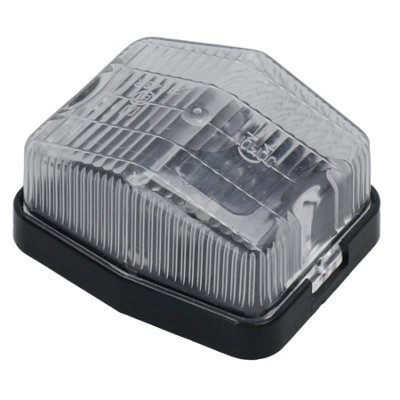 Jokon Front Clear White Trailer Caravan Marker Light Outline Lamp 1pc