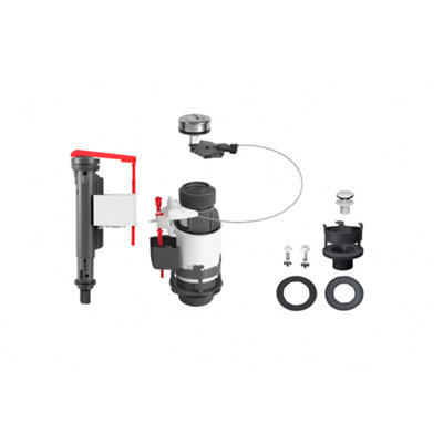 Jolly Flush Universal Cistern Fittings Pack Bottom Entry Fill Valve ...