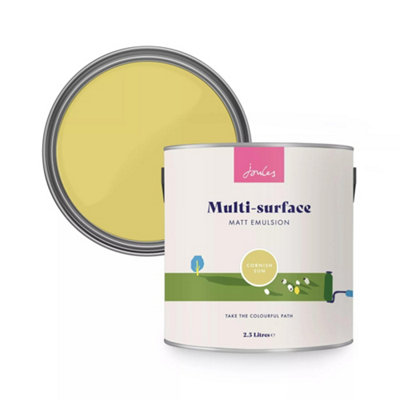 Joules Cornish Sun Mixed To Order Multi-Surface Matt Emulsion 2.5L