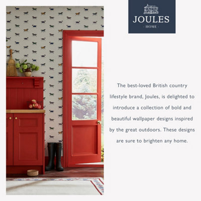 Joules Enchanted Woodland Antique Cream Wallpaper