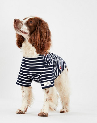 Joules Striped Harbour Top for Dogs, Lightweight , Small