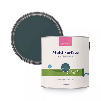 Joules Wild Wonders Mixed To Order Multi-Surface Matt Emulsion 2.5L