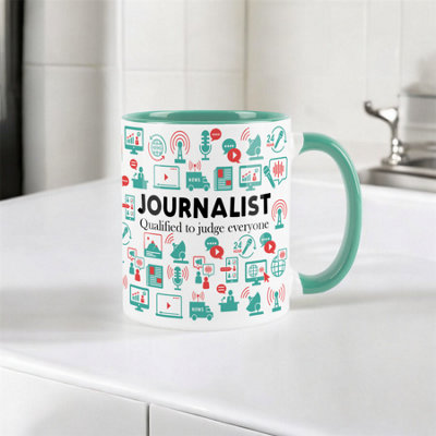 Journalist Mug - Humourous Trades Funny Novelty Gift - Tea/Coffee Hot ...