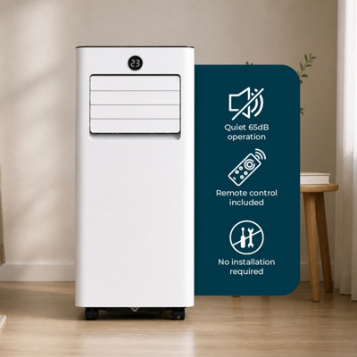 JSH 5000 BTU 3-in-1 Portable Air Conditioning Unit - Air Conditioner ...