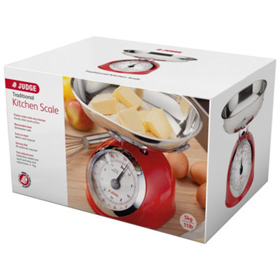 Judge 5kg Traditional Scale Red