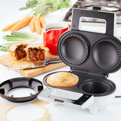 Judge Electric Non-Stick Double Pie Maker - White