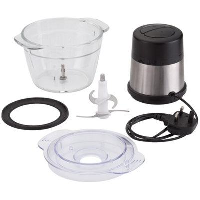 Judge Electric Stainless Steel Mini Chopper 500ml - Clear