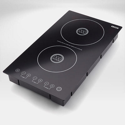 Judge Electricals Double Induction Hob