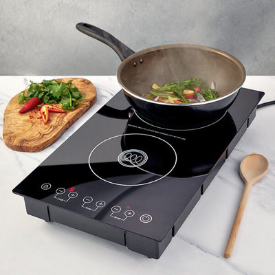 Judge Electricals Double Induction Hob