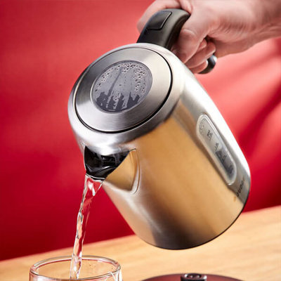 Judge Kettle Brushed Silver 1.2 Litre