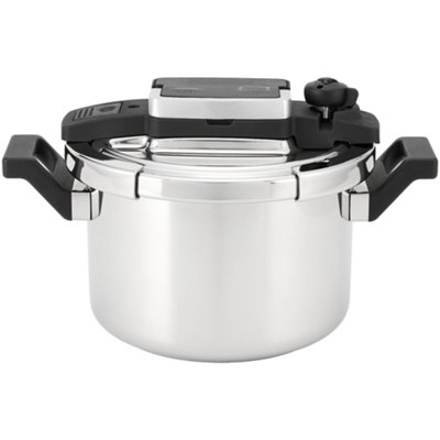 Judge Stainless Steel Flip Top Pressure Cooker 5 Litre - Silver