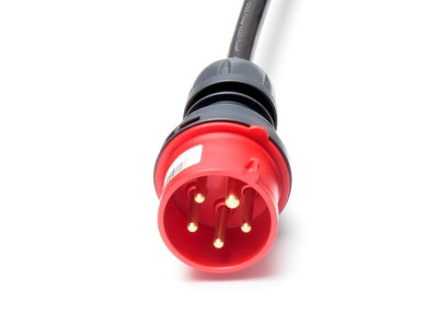 Juice Booster 2 Adapter Commando Socket 16A/400V red