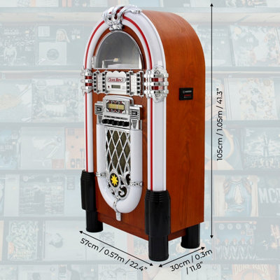 Jukebox Player Retro Stereo Entertainment Centre