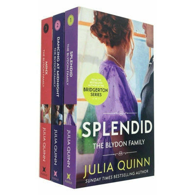 Julia Quinn Blydon Family Saga 3 Books Collection Set (Splendid ...