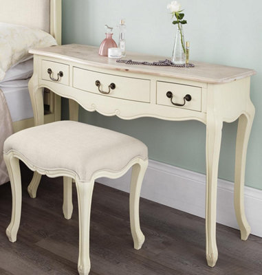 Juliette Shabby Chic Dressing Table- Champagne