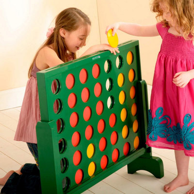 Jumbo 4 Connect Four Game - Indoor & Outdoor - 75cm Tall