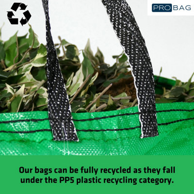 JUMBO Garden Waste Bags 272 Litre - PREMIUM GRADE - 10 PACK ...