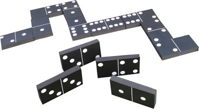 Jumbo Giant Dominoes Indoor & Outdoor Family Fun Garden Backyard Game For Kids Children or ...