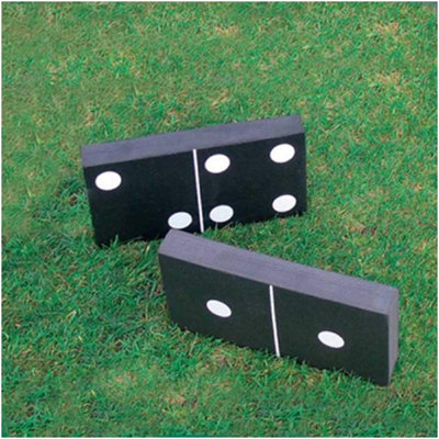 Jumbo Giant Dominoes Indoor & Outdoor Family Fun Garden Backyard Game For Kids Children or Adults