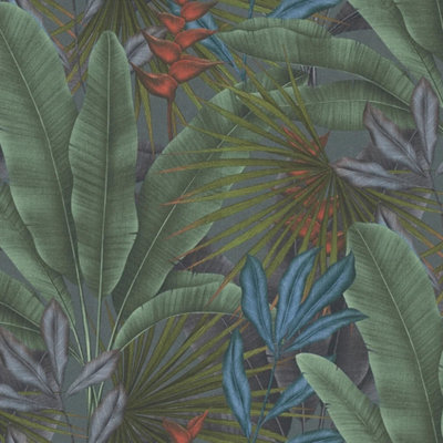 Jungle Luxe Wallpaper in Multicolour