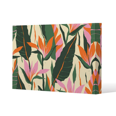 Jungle Plants (Canvas Print) / 31 x 41 x 4cm