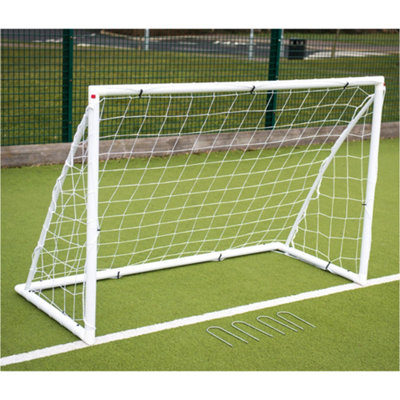 Junior / Kids Garden Football Nets Goal & Anchors Set - 8 x 6 Feet ...