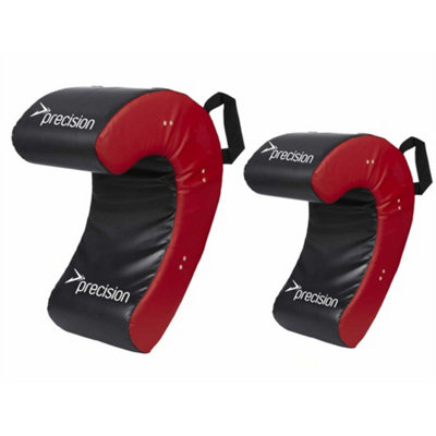 Junior Rugby Tackle Bag Ruck & Roll Hit Shield - Handheld Training Pad ...