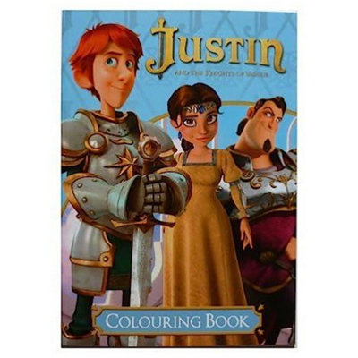 Justin And The Knights Of Valour Colouring Book Multicoloured (One Size)
