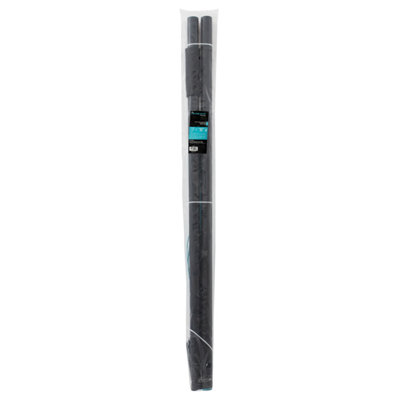 JVL Heavy Duty Clothes Pole Post with Washing Line and Ground Socket, 2 ...