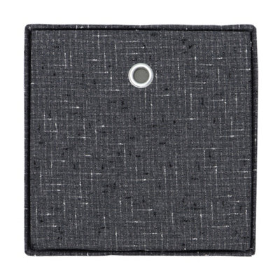 JVL Shadow Foldable Square Fabric Storage Box