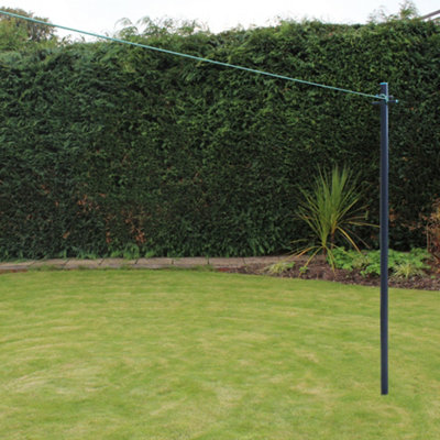 JVL Steel PVC Coated Washing Line, 20 Metres